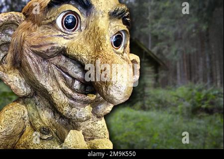 Il troll nordico, nella mitologia scandinava, è una creatura malvagia ...