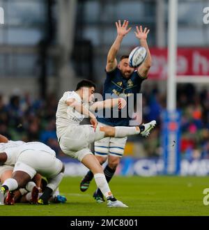 Nolann le Garrec del Racing 92 durante la European Rugby Champions Cup ...