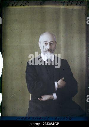 Proprietà di Albert Kahn, Boulogne, Francia, Professor Arthur Edwin ...