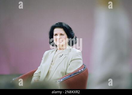 Judith Exner, one-time mistress to the late President John F. Kennedy ...