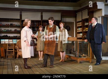 l-r: Joanna David (Mrs Hepworth), Nadia Clifford (Alice Hobson), Karl ...
