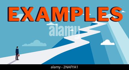 Esempi di didascalie concettuali. Foto concettuale esempio di modello ...