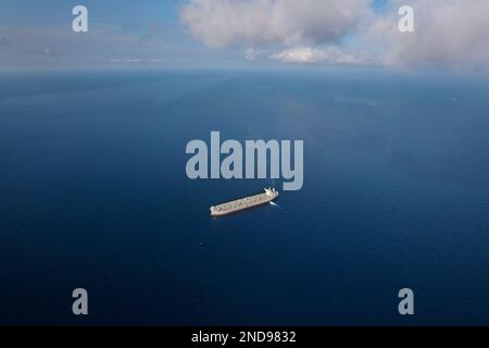 The "A Whale" skimmer, billed as the world's largest oil skimming ...