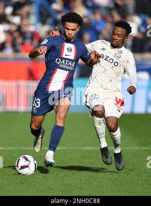 LILLE - Warren Zaire Emery del Paris Saint-Germain durante la partita ...