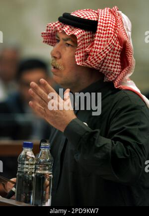 Barzan Ibrahim, Saddam's half-brother and Iraq's former intelligence ...