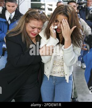 Anna Ayala's sister, Mary Ayala, left, and Anna Ayala's daughter ...