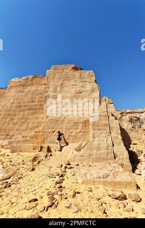 Egitto, Alto Egitto, valle del Nilo, Gebel Silsileh (Jebel Silsilah ...