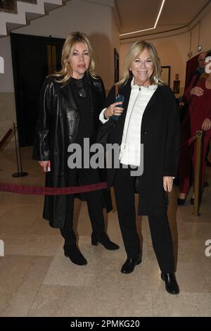 Roma, Italia. 13th Apr, 2023. Roma, Teatro Sistina davanti al Musical ...