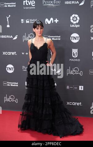 Madrid. Spagna. 20230422, Eva Ugarte partecipa ai premi Platino 10th ...