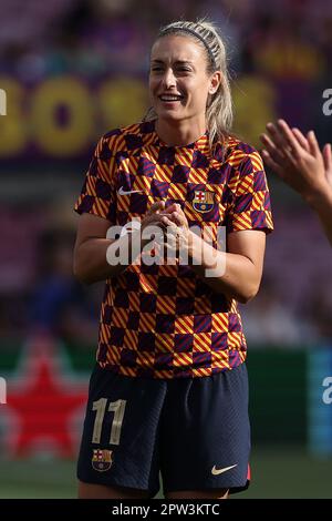 BRCELONA, SPAGNA - 27 APRILE: Alexia Putellas del FC Barcelona durante ...