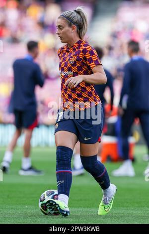 BRCELONA, SPAGNA - 27 APRILE: Alexia Putellas del FC Barcelona durante ...