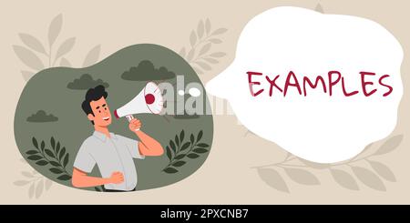 Esempi di didascalie concettuali, Word scritto sulla foto esempio di ...