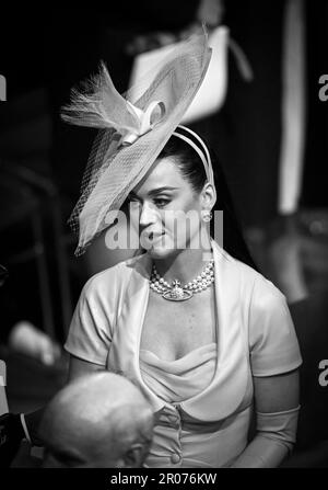Katy Perry partecipa alla cerimonia di incoronazione del re Carlo III e ...