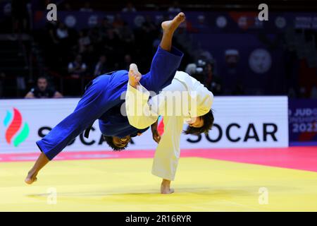(L-R) Marie Eve Gahie (fra), Saki Niizoe (JPN), 11 MAGGIO 2023 -Judo : World Judo Championships ...