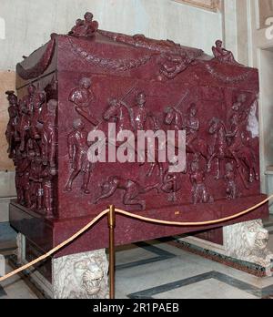 Sala a Croce greca (Sala a Croce greca), Museo Pio Clementino interno ...