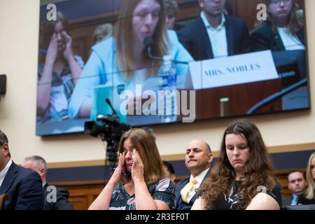 Tammy Nobles, madre di Kayla Hamilton che è stato presumibilmente ...