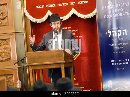 Tomsk, Moldova. 19th maggio, 2023. Congresso dei rabbini della CSI. Da ...