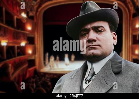 Il tenore italiano (napoletano) Enrico Caruso fu uno dei cantanti ...