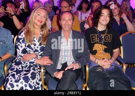 Elisabeth Roehm, Peter Glatzer e il figlio Anthony (ex figlia Easton ...
