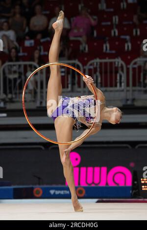 Anna-Maria SHATOKHIN, TSV Schmiden, palla d'azione, ginnastica, ginnastica ritmica, All-around ...