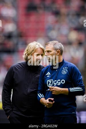 AMSTERDAM - 08/08/2023, il direttore tecnico Sven Mislintat e l ...