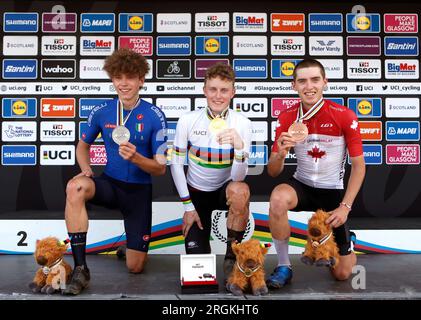 Elian Paccagnella, argento, Albert Philipsen danese, oro e Ian Ackert ...