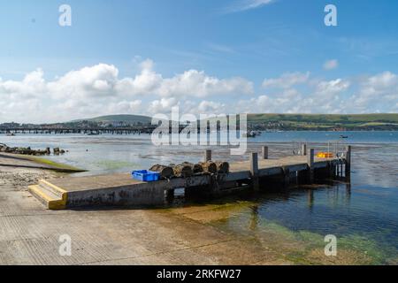 Peveril Point, Swanage, Regno Unito - 29 giugno 2024: La torre di ...