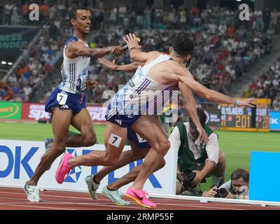 David SOMBE della fra Final 4X400M METRI STAFFETTA UOMINI durante i ...
