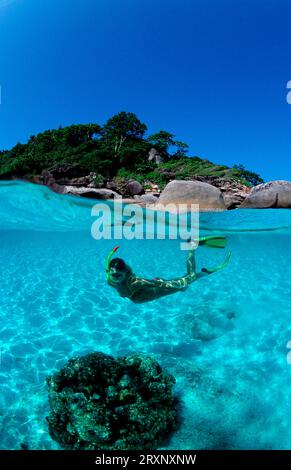 Thailandia: Snorkeling, Isola 5, Isole Similan. Le isole Similan si ...