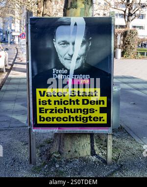 Muenchen GER, Themenbild, Wahlplakate zur Bundestagswahl in Deutschland ...