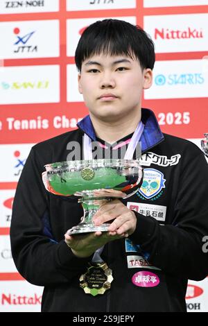 Sora Matsushima, 26 GENNAIO 2025 - Ping-pong : All Japan Table Tennis ...