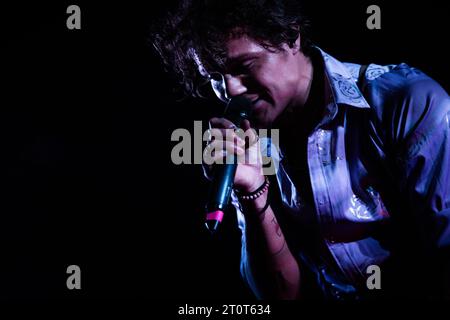 Copenhagen, Danimarca. 7 ottobre 2023. La band americana We Three ...