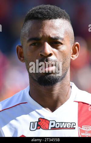 Dicombo Jose Machin (Monza) durante la partita italiana di calcio Serie ...