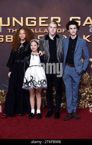 Luna Steeples bei der Premiere des Kinofilms 'The Hunger Games: The ...