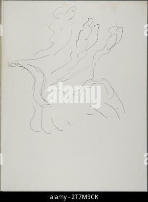 Anton Hanak Studies on a Richard Wagner Monument, 1931-1933 '. Feder in ...