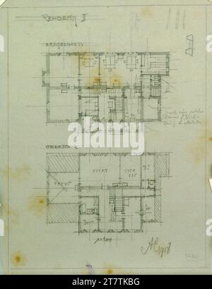 Rehberg, edificio residenziale e per uffici Georg Grabner, disegno di ...