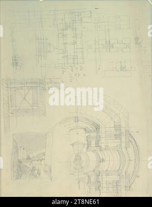 Dornach, Goetheanum, General plan, Alfred Castelliz (Celje 1870 - 1940 ...