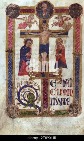 Il St. Francesco Missale, iniziale "i" in forma di bue che rappresenta Luca, oggi conosciuto ...