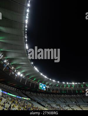 21 novembre 2023; Stadio Maracana, Rio de Janeiro, Brasile: I giocatori ...