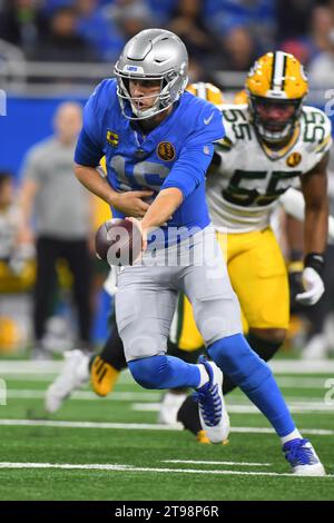 DETROIT, mi - 23 NOVEMBRE: Detroit Lions RB (13) Craig Reynolds esce ...