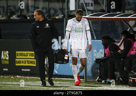 ROTTERDAM - Bart Nieuwkoop del Feyenoord si è infortunato durante la ...