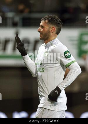 ROTTERDAM - Santiago Gimenez del Feyenoord celebra il 2-0 durante la ...