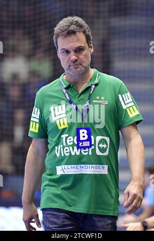 Gummersbach, Deutschland. 13 dicembre 2023. Erik Persson (Frisch Auf ...