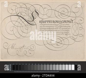 Esempio di scrittura con maiuscola A, 1618 scrivere esempio in francese ...