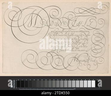 Esempio di scrittura con maiuscola A, 1618 scrivere esempio in francese ...