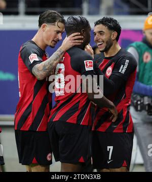 Francoforte, Deutschland. 9 dicembre 2023. 1) Bundesliga - Eintracht ...