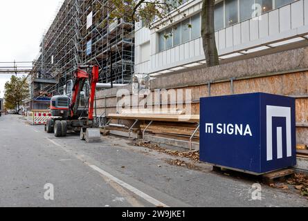 Progetto di costruzione di Signa a Passauer Strasse 1, dove dovevano ...