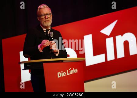 Benjamin Hoff LINKE Jahresauftakt 2024, AM 13.01.2024 a Berlino ...
