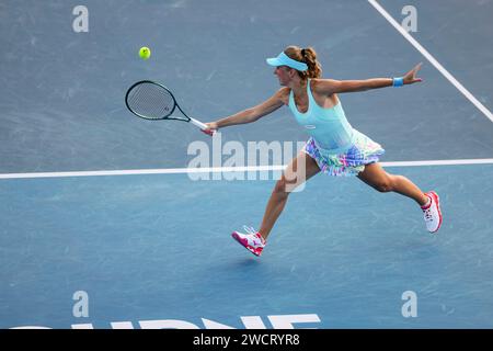 Magdalena Frech durante il torneo di tennis Australian Open AO 2024 del ...
