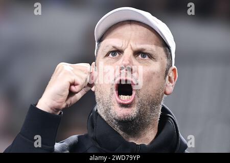 Severin Luthi allenatore della Holger Rune della Danimarca durante il ...